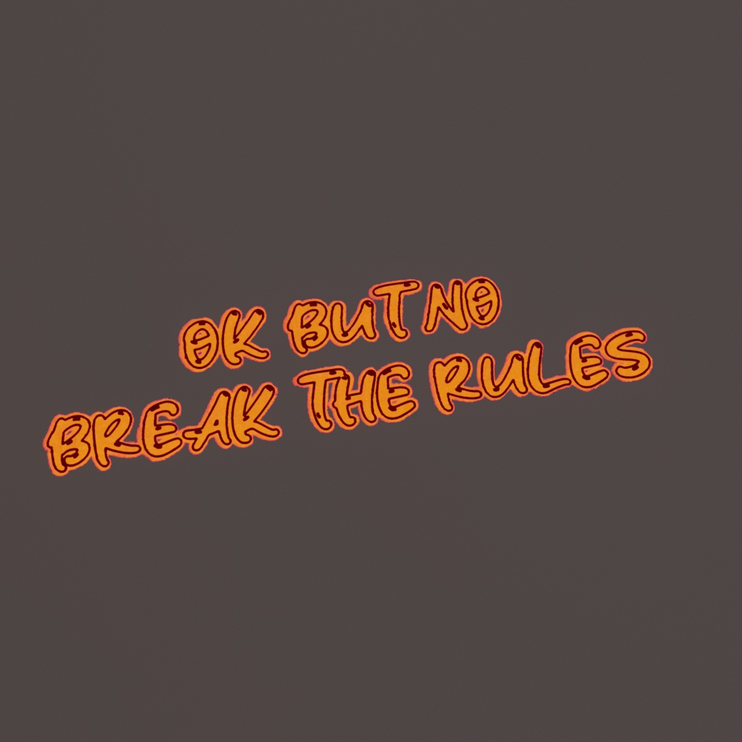 LotPixel - Ok But No Graffiti Decal 497
