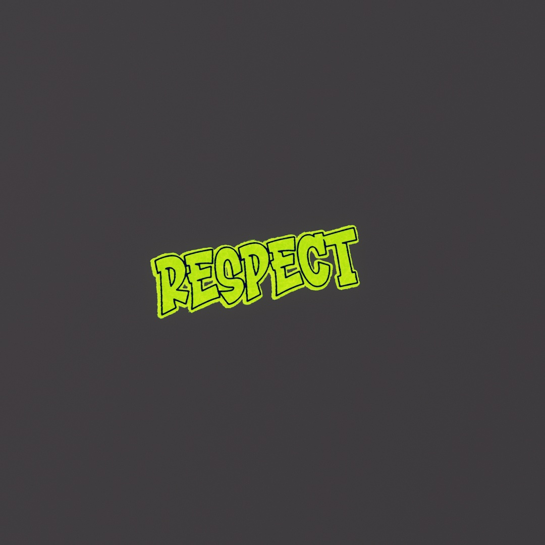 LotPixel - Respect Graffiti Decal 678