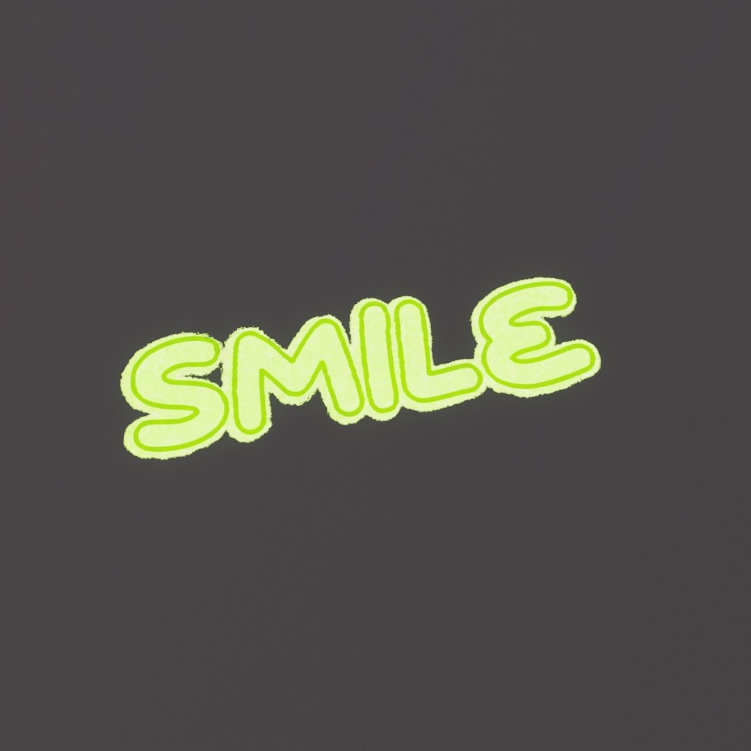 LotPixel - Smile Graffiti Decal 455