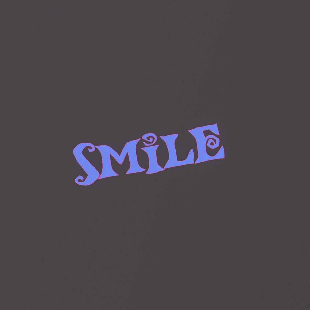 LotPixel - Smile Graffiti Decal 471