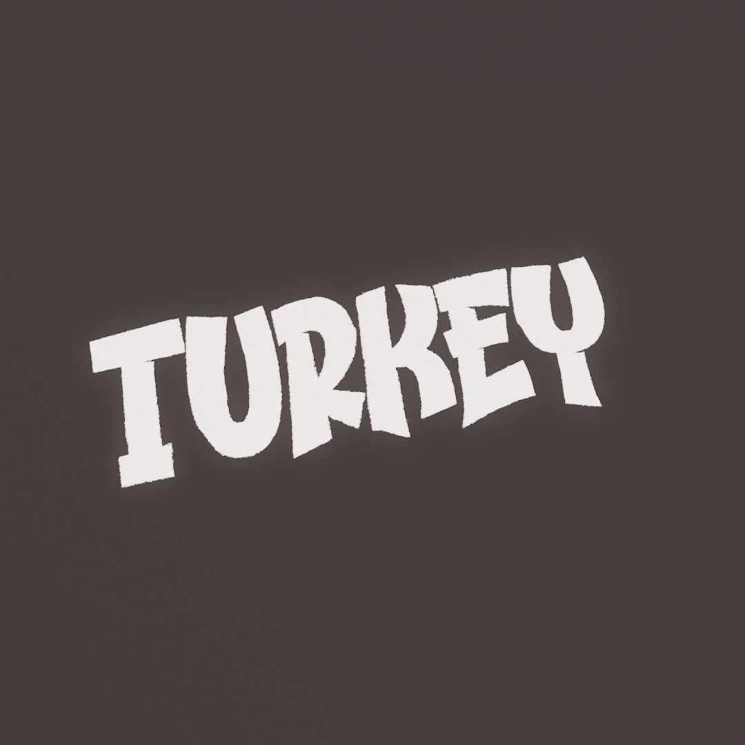 LotPixel - Turkey Graffiti Decal 598