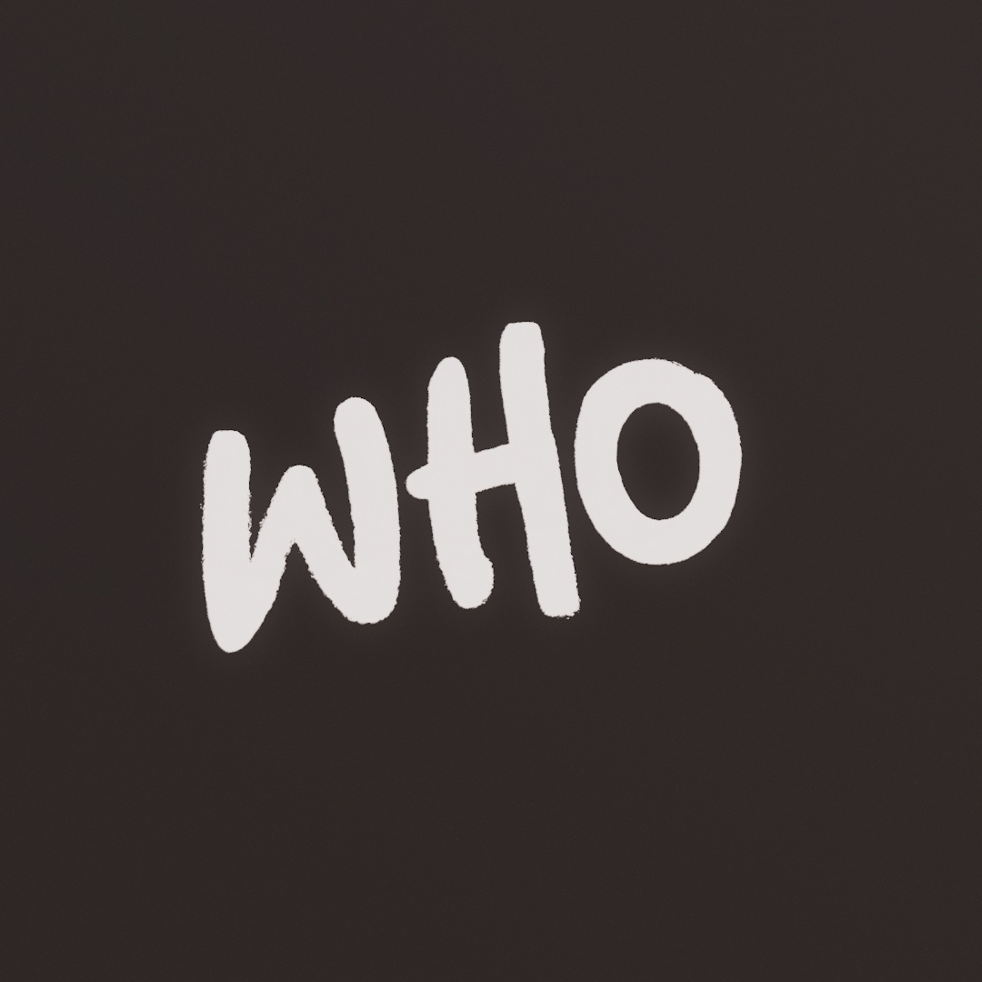 LotPixel - Who Graffiti Decal 507