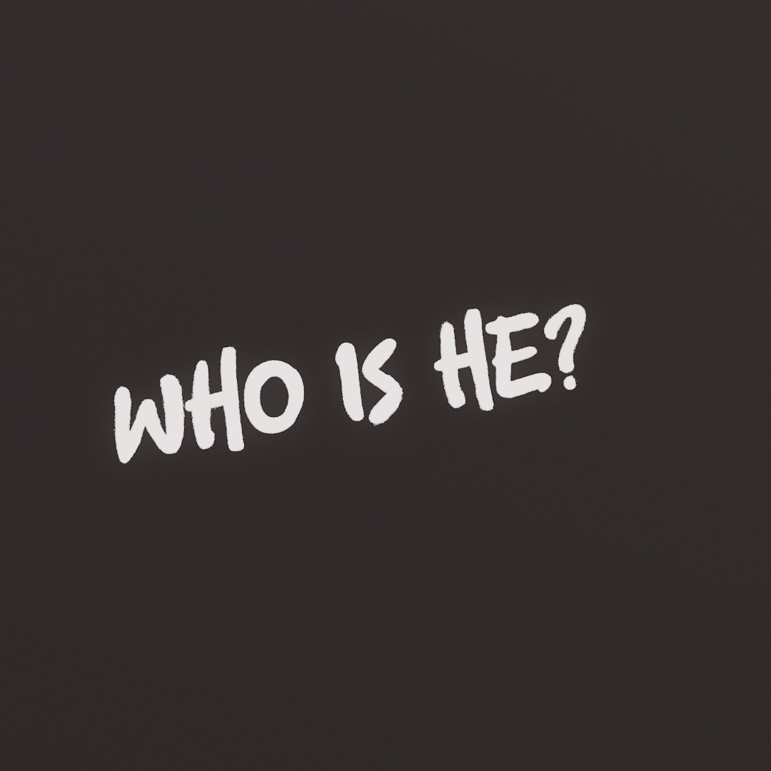 LotPixel - Who Is He Graffiti Decal 400