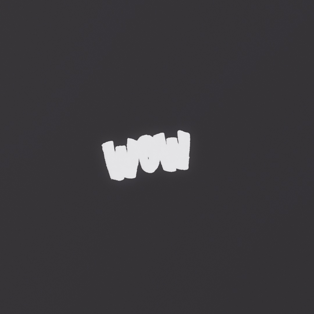 LotPixel - Wow Graffiti Decal 309