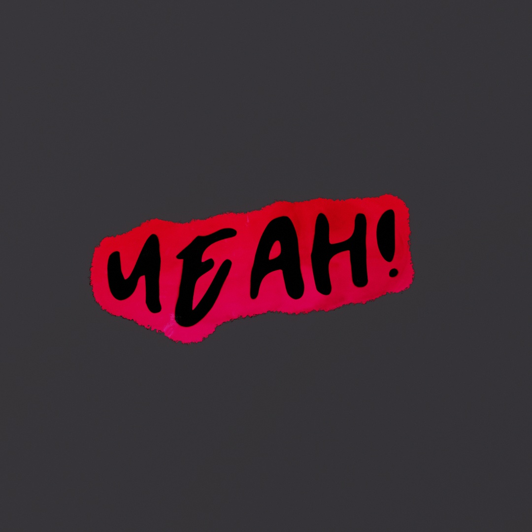 LotPixel - Yeah Graffiti Decal 409