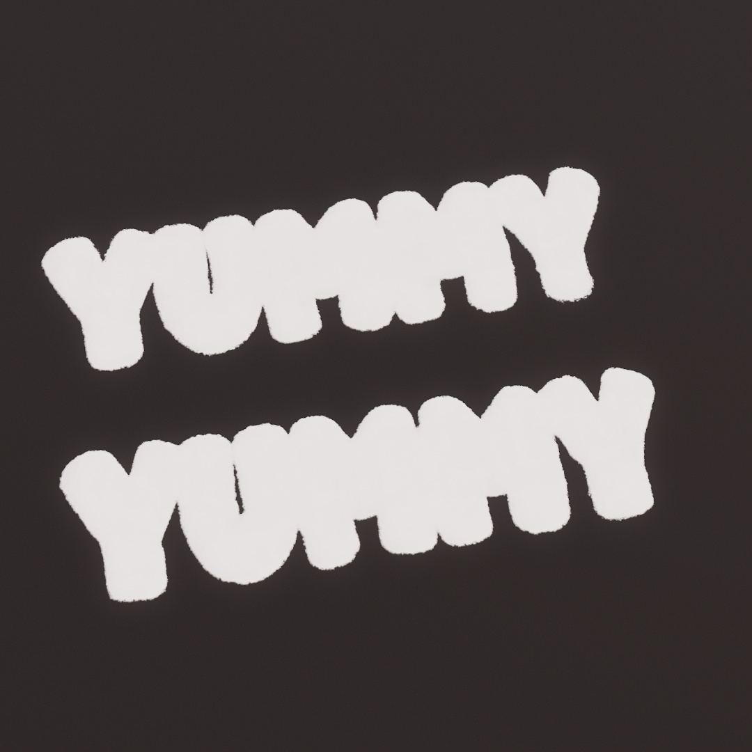 LotPixel - Yummy Yummy Graffiti Decal 342