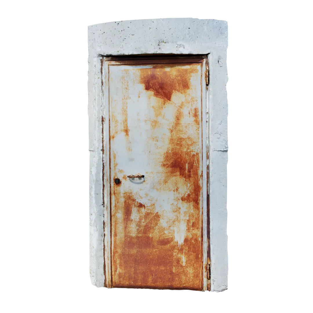 LotPixel - Modular Building Door 3D Model 123