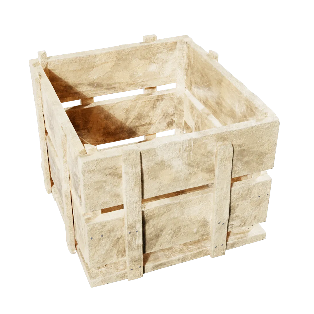 LotPixel - Wooden Case Storage 3D Model 43